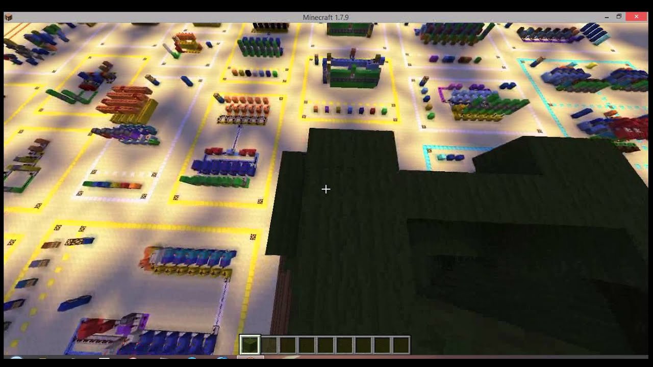 MINECRAFT BUILD STATUE OF LIBERTY ( part 1/5) - YouTube