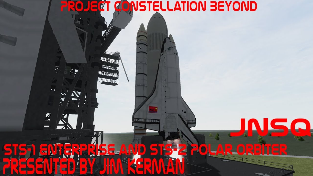 KSP: Project Beyond Constellation Season I Episode 1 STS-1, and STS-2 ...