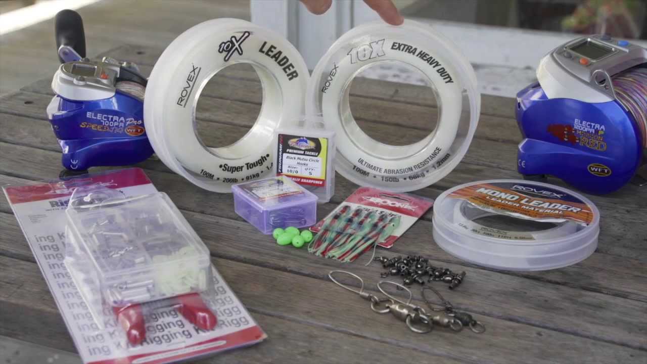 WFT Electra Reels Manual Part 3 (of 4) — Deep-water rig set-up - YouTube
