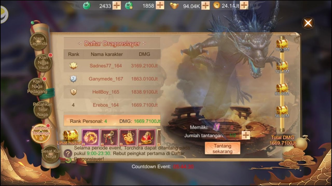 Tantangan Naga Jade Legends: Immortal Realm - YouTube