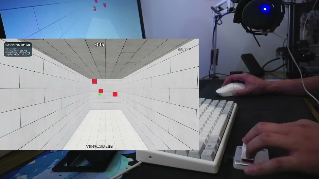 osu! player tries Tile Frenzy - YouTube