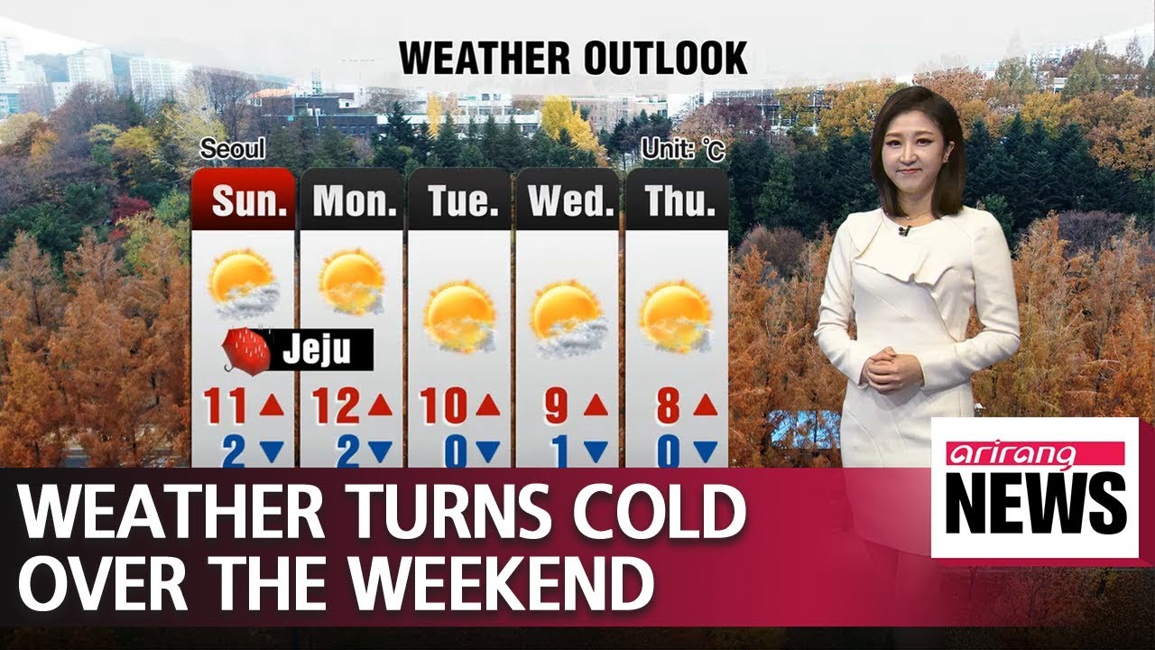 Weather turns cold over the weekend _ 111618 - YouTube