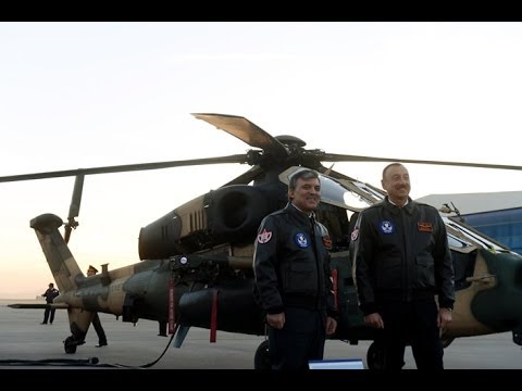 Cumhurbaşkanı Gül, Azerbaycan Cumhurbaşkanı Aliyev ile TAI'yi Ziyaret Etti-12-11.2013