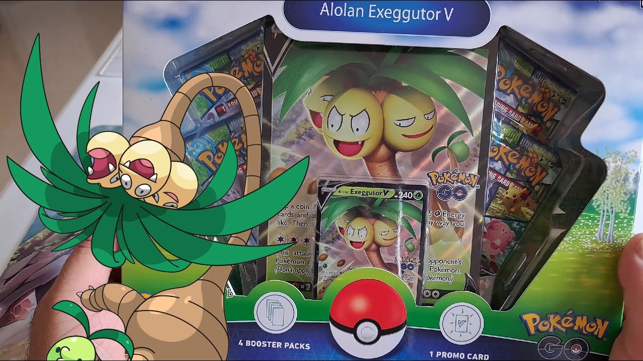 Abriendo el Alolan Exeggutor V Box. - YouTube