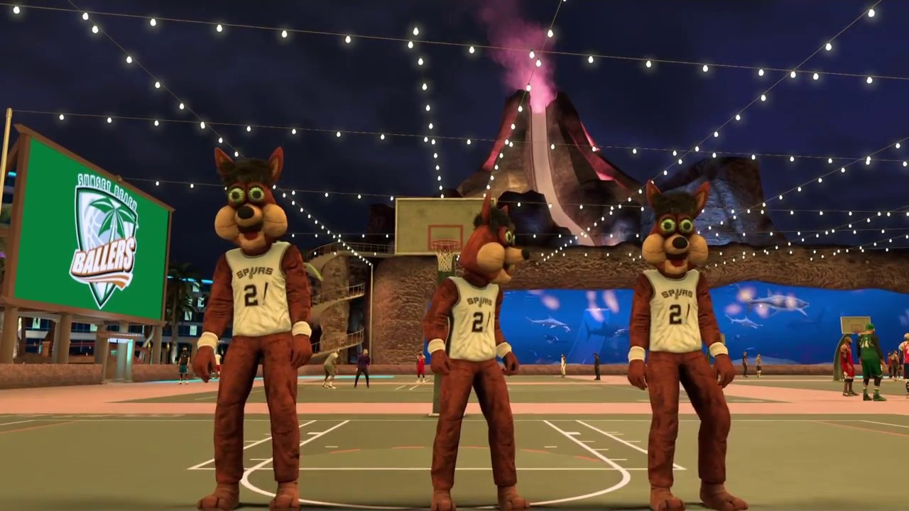 Coyote Mascots Taking over the 3s/ First Mascot Gameplay!!!!! - YouTube