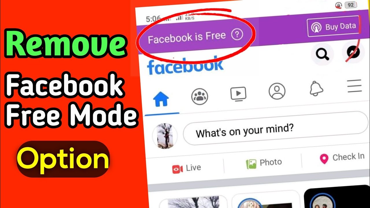 How to Remove Your Facebook From Free Mode to See Photos - Sky tech ...