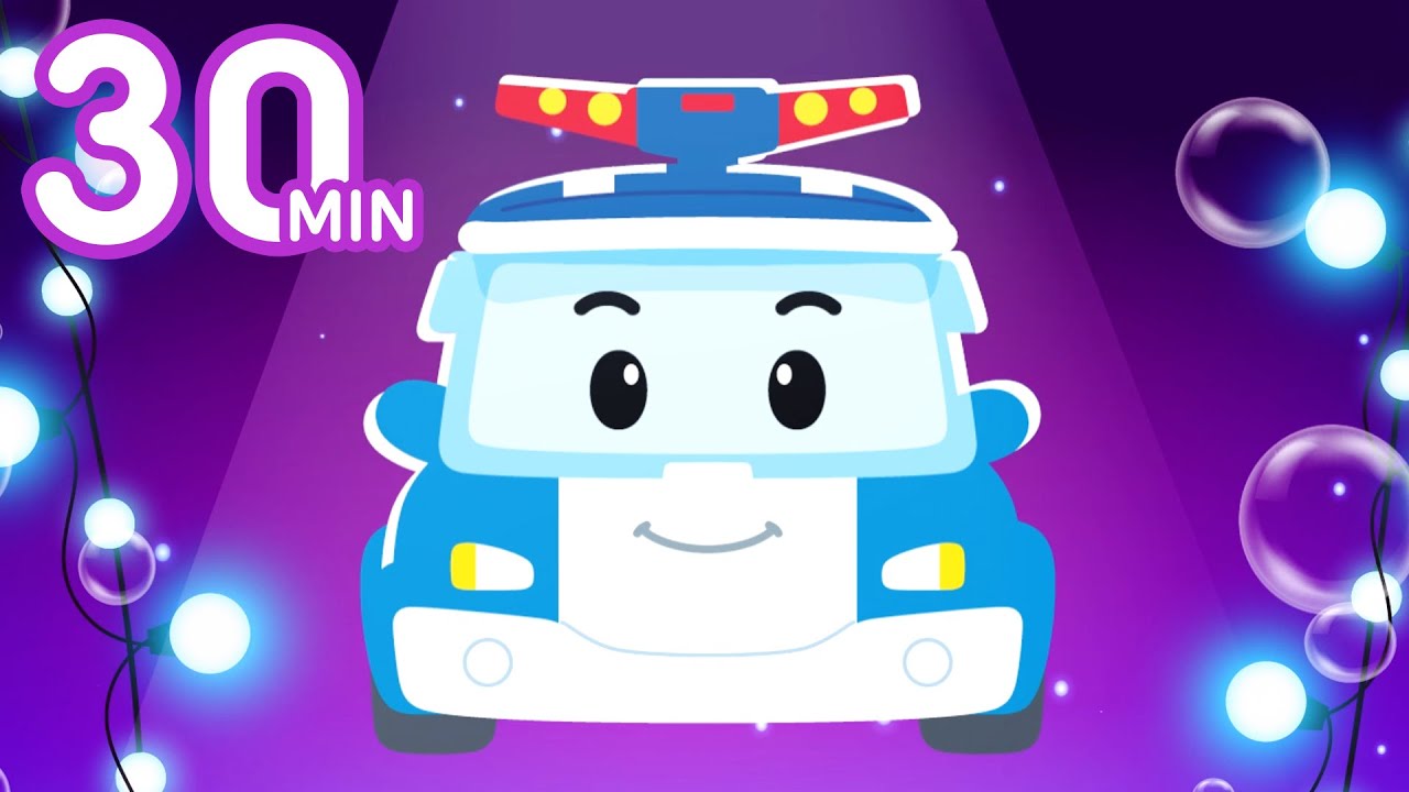 Robocar POLI Homeschooling Kids Songs | 30 Min | Learn ABC, Numbers and ...