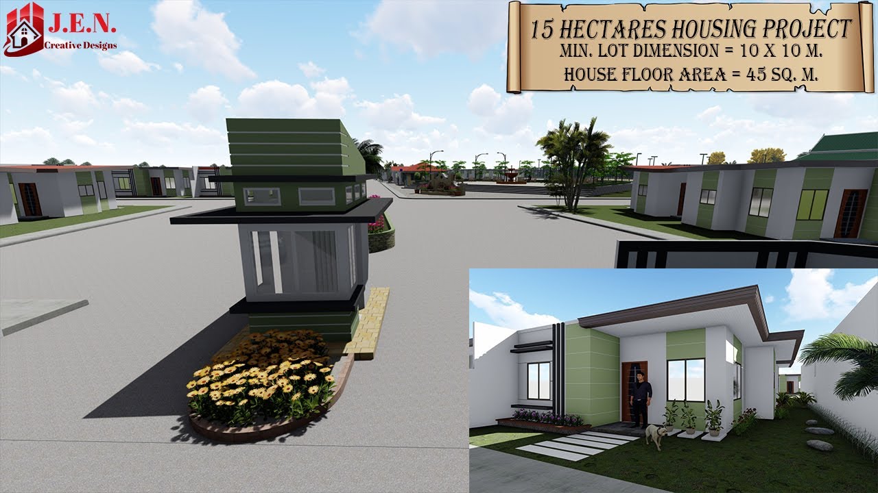 15 HECTARES HOUSING PROJECT[ONE STOREY SINGLE DETACHED] - YouTube