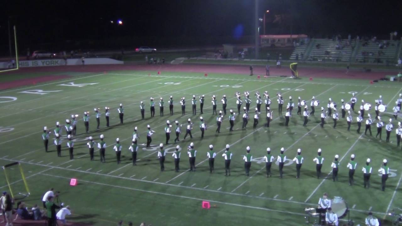 York Community High School Marching Band - YouTube