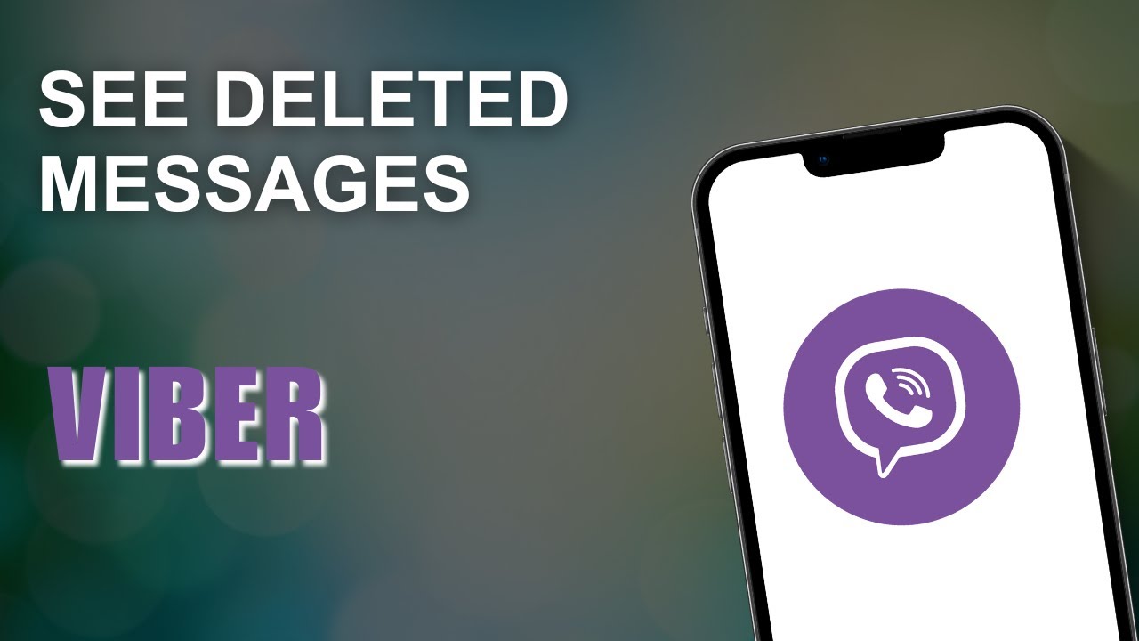 How To See Deleted Messages In Viber - YouTube