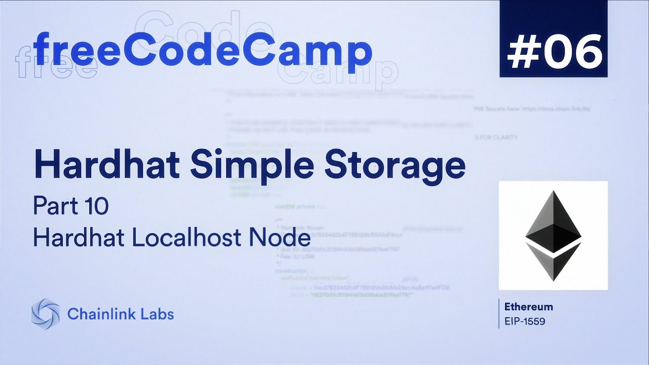 Hardhat Localhost Node Ultimate Web3 Solidity And Javascript Course Lesson 6 Pt 10 Youtube