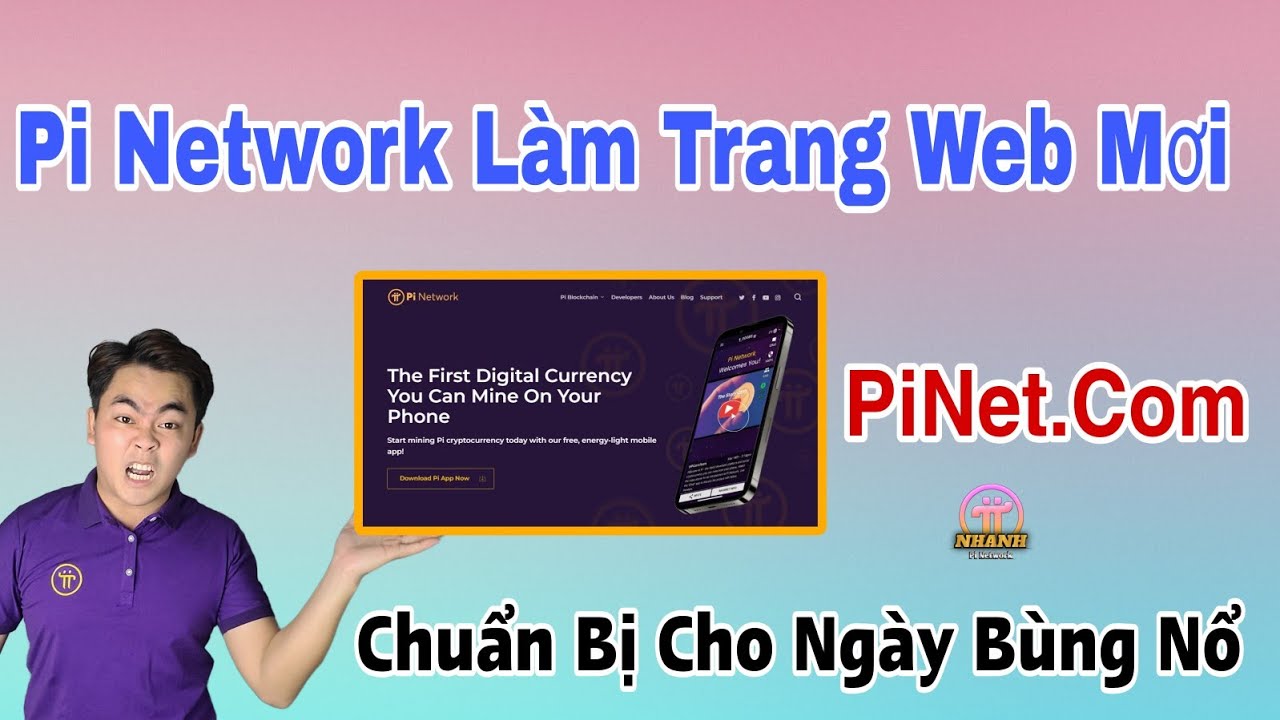 Pi Network - Cập Nhật Trang Web Mới Chuẩn Bị Cho Sự Kiện Bùng Nổ Sắp ...