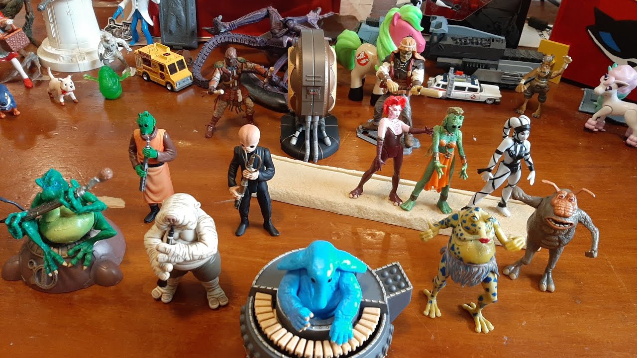 Star Wars Max Rebo Band aka Jabba's Palace Band Action Figures Showcase ...