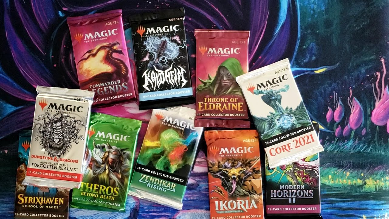 Opening 1 of every MTG Collector Box - Video 6 of 12 - YouTube