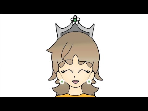 A princess daisy drawing - YouTube