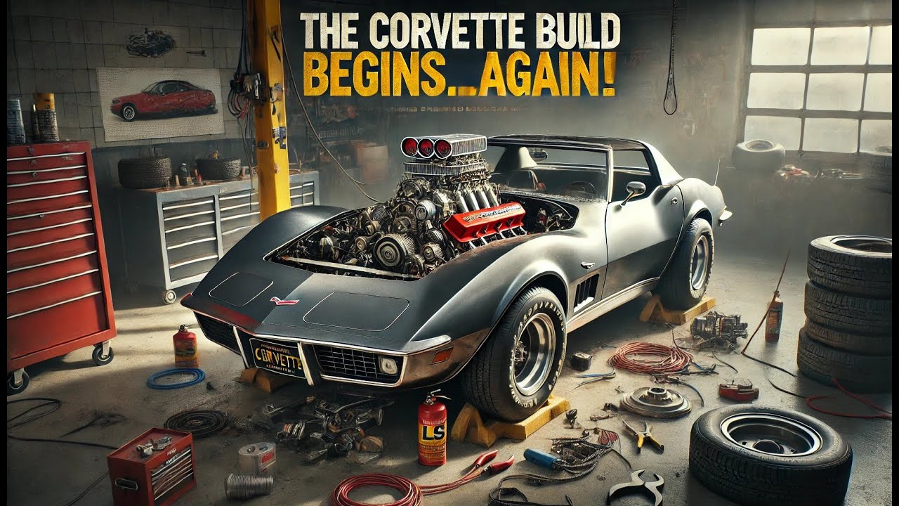 starting Again on my 1976 Corvette drift build. - YouTube