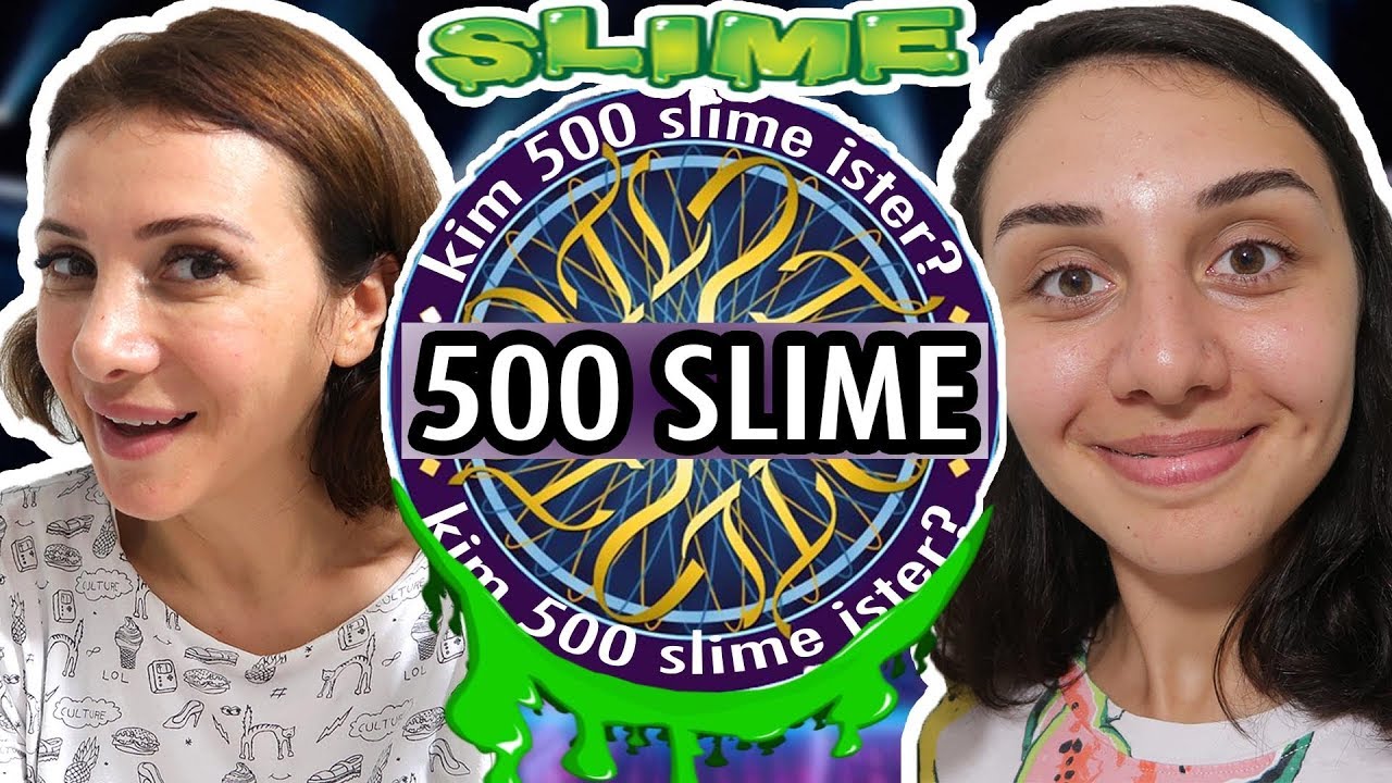 KİM 500 SLIME İSTER ÇÖPLÜK SLİME YARIŞMASI KAĞITTAN NE ÇIKARSA ZEKA ...