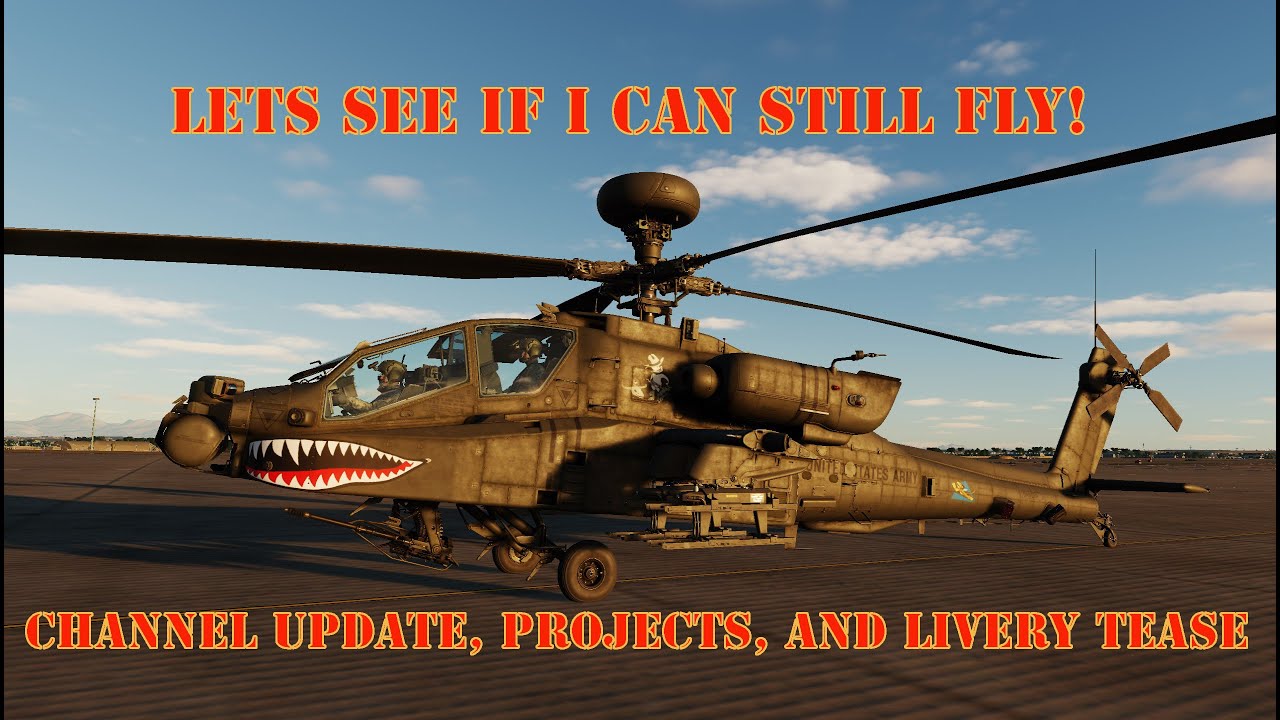 DCS AH-64D : Content Update, Livery Tease and Upcoming Projects. - YouTube