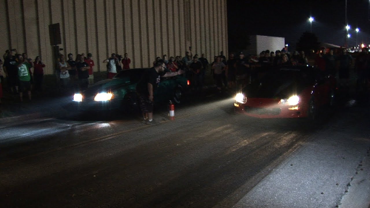 REAL Street Racing ACTION - WYCO Cash Days - YouTube