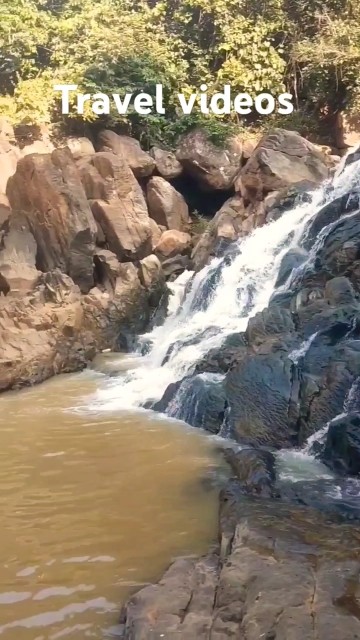 #travel videos | Koraput to jamunda waterfall travel #beats - YouTube