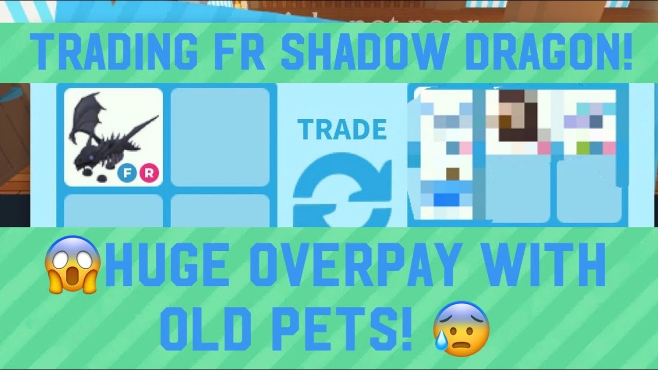 Trading FR Shadow Dragon in 2025! What’s it worth? (Roblox Adopt Me ...