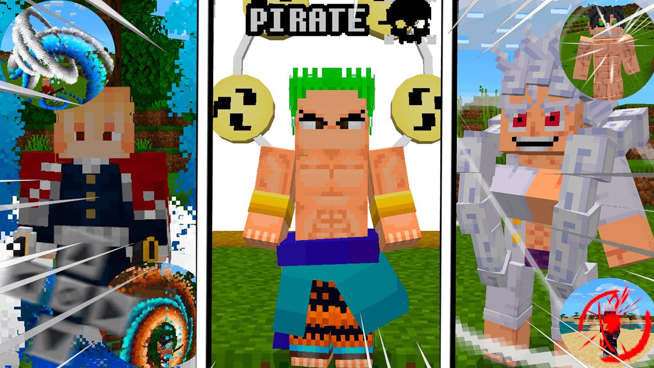 MELHOR TOP 3 ADDONS DE ANIME *One Piece, Demon Slayer, Animes* PARA ...