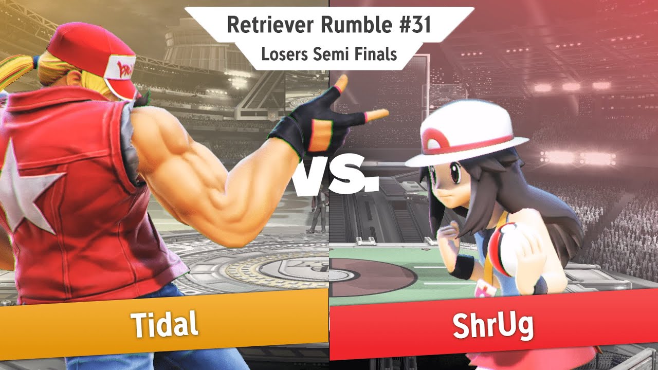 Retriever Rumble #31 Losers Semis - ShrUg (Pokemon Trainer) vs Tidal ...