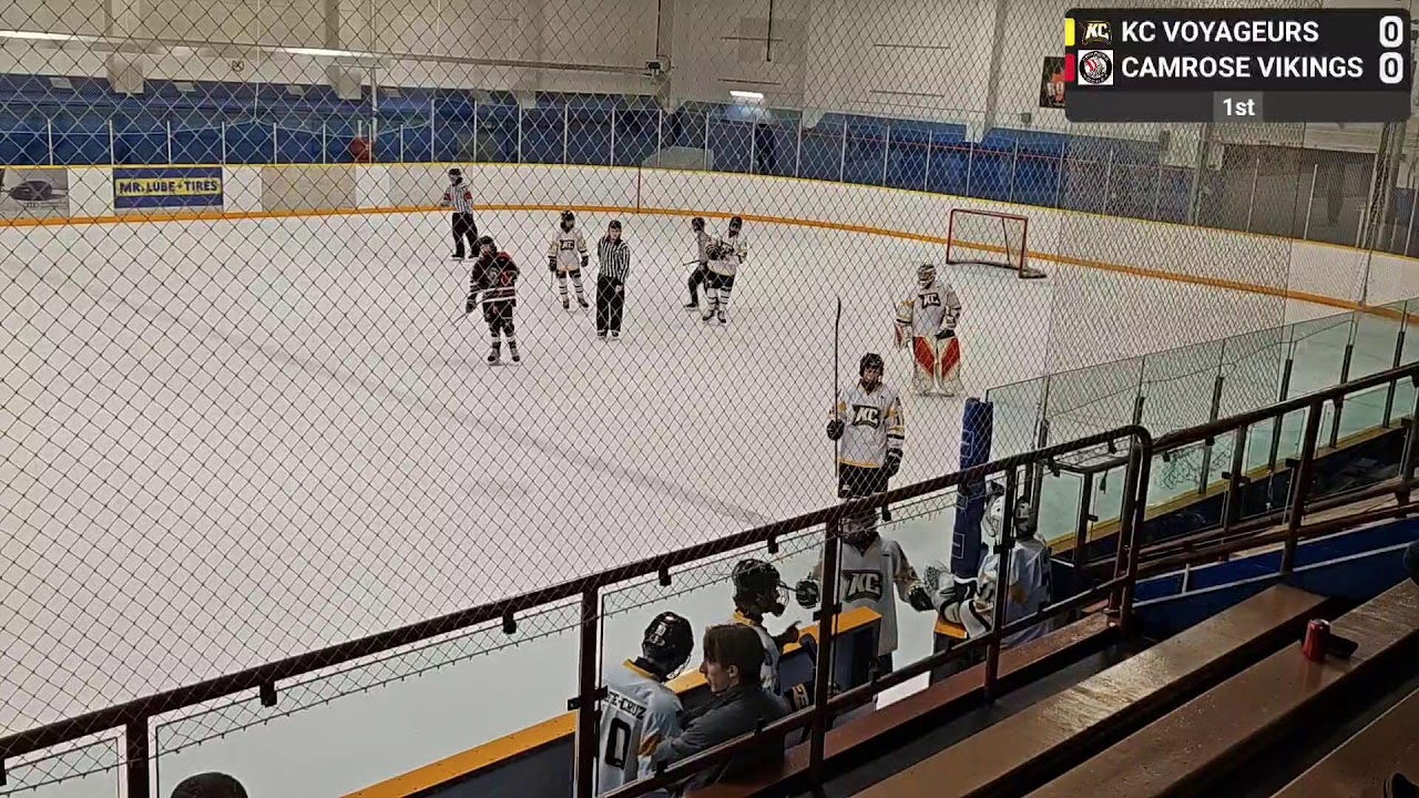 KC VOYAGEURS vs Camrose Vikings - 03/02/2024 - YouTube
