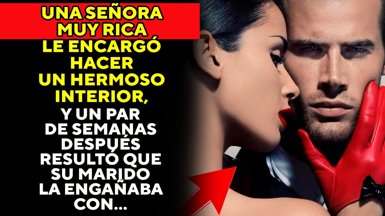 Una señora muy rica le encargó hacer un hermoso interior, y un par de ...