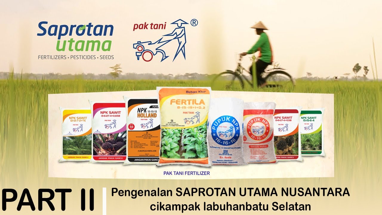 Pengenalan Produk Saprotan Utama kepada masyarakat dan kelompok tani ...