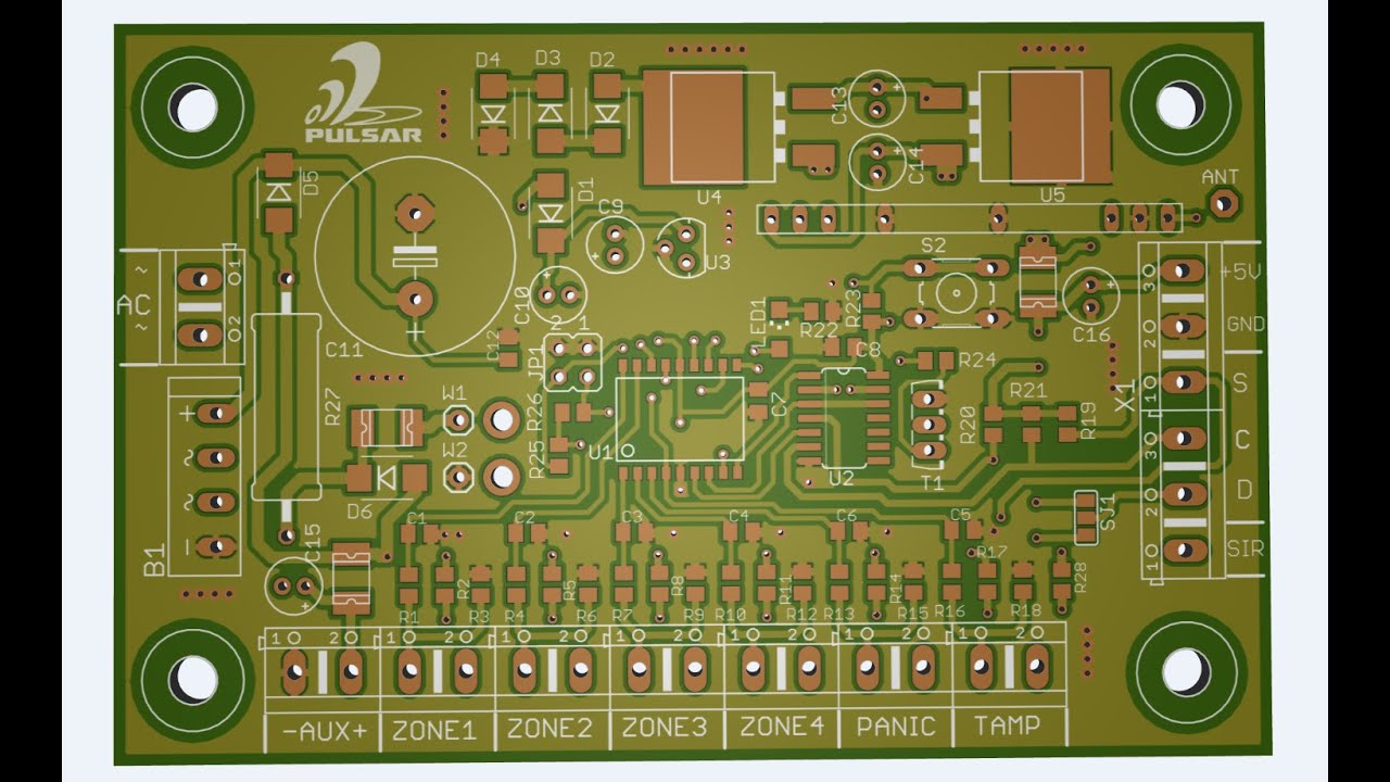 3D Gerber viewer - YouTube