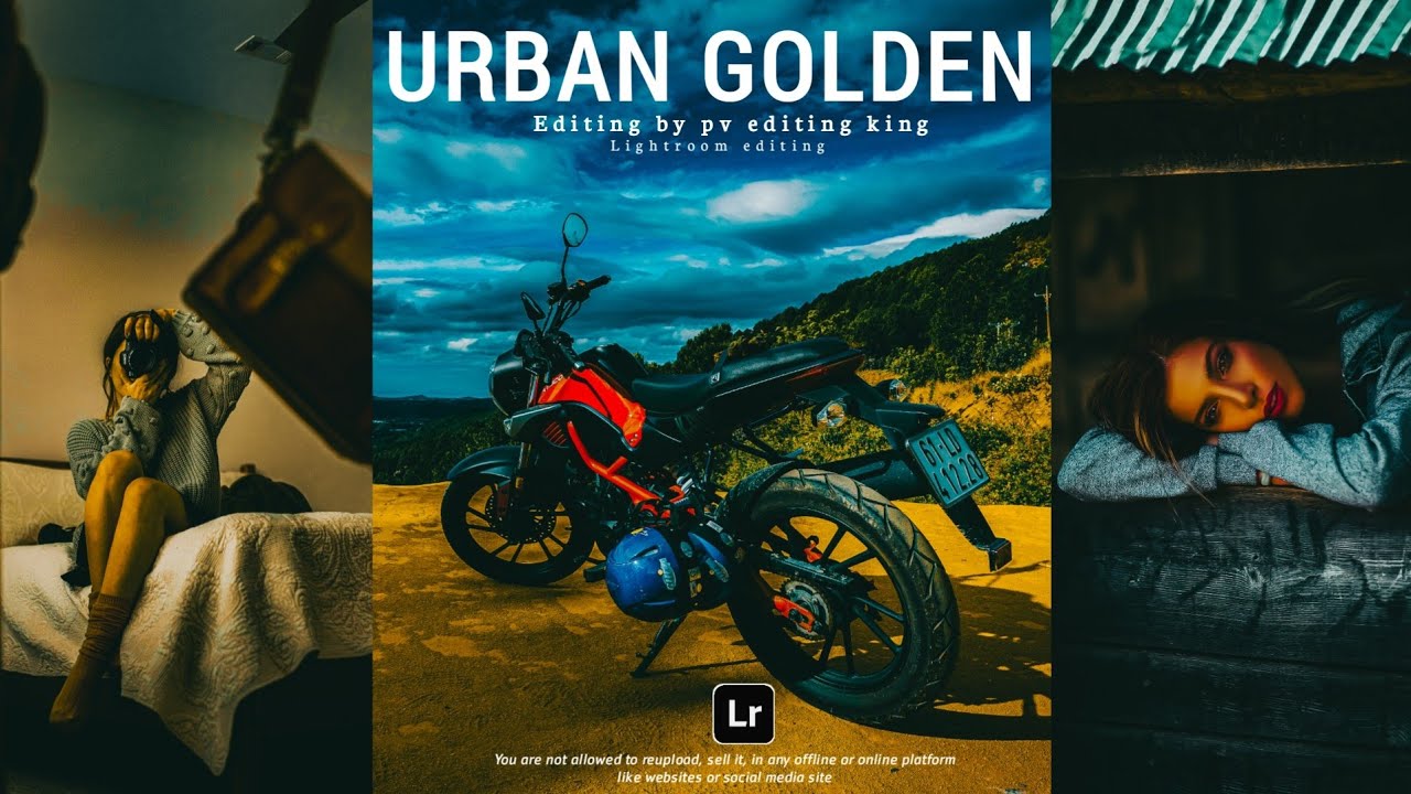 Urban Neon Golden Incredible Colour Grading Effect | Lightroom ...