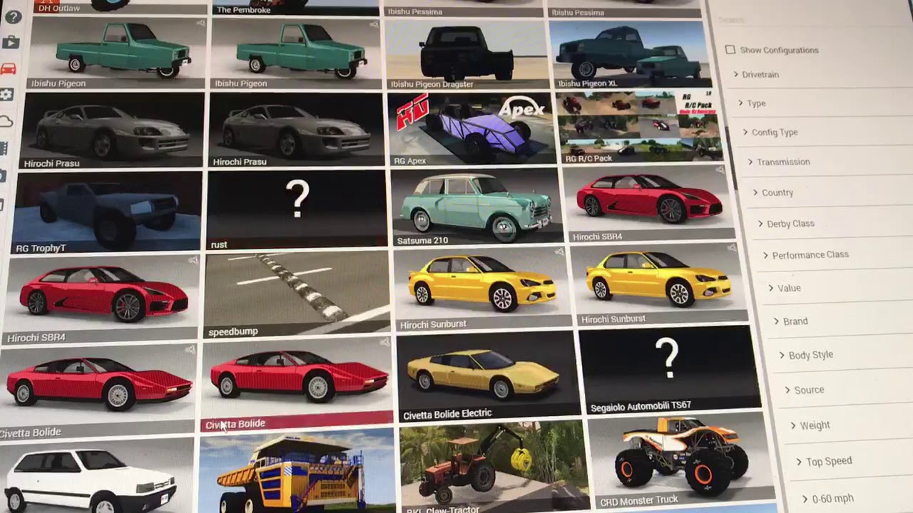 Beamng Drive mod showcase One scr - YouTube