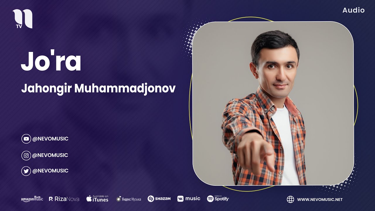 Jahongir Muhammadjonov - Jo'ra (audio 2023) - YouTube