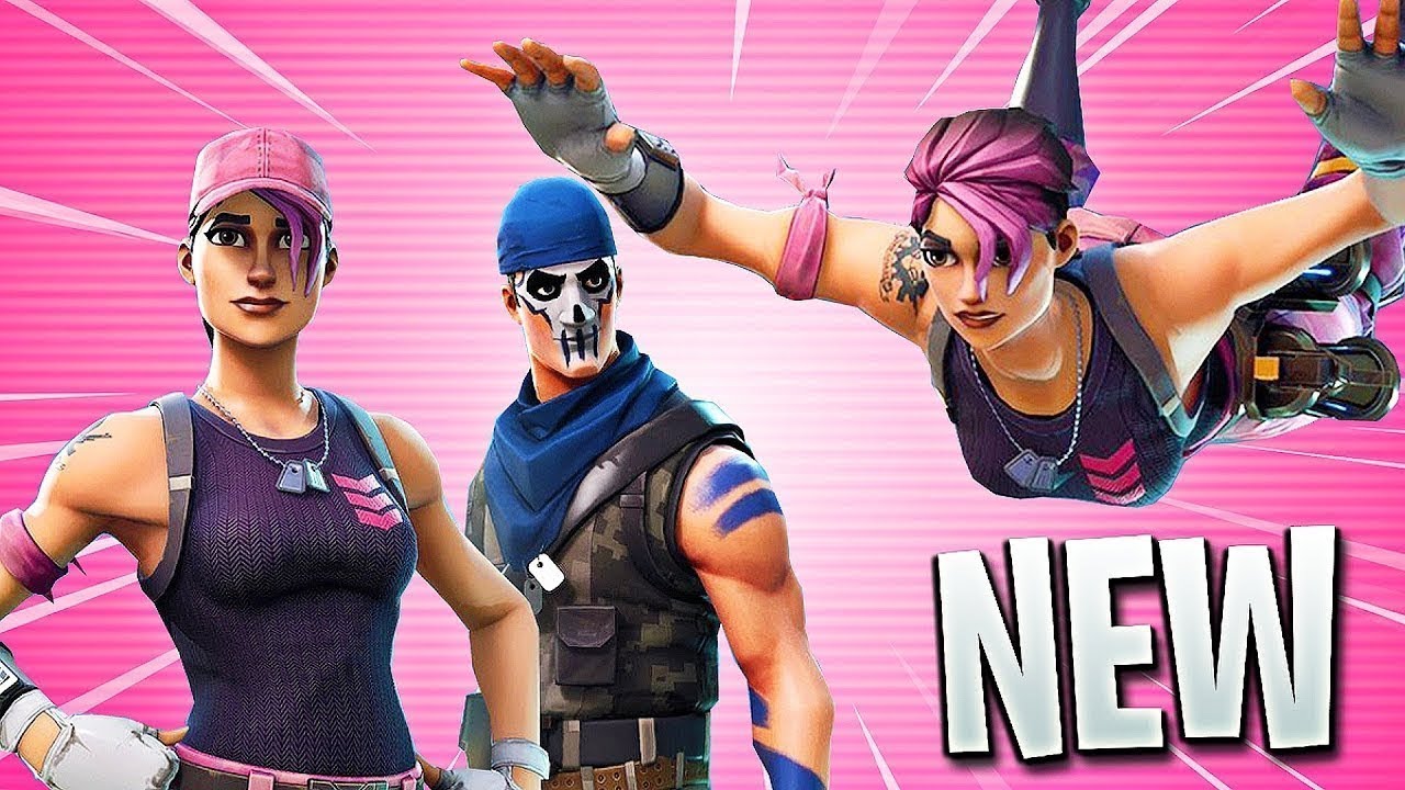 How To Get NEW Fortnite New "Rose Team Leader" & "Warpaint" Skins - YouTube