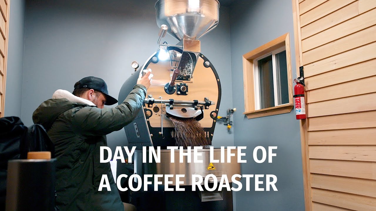 Day In The Life of A Coffee Roasting Company Owner - YouTube