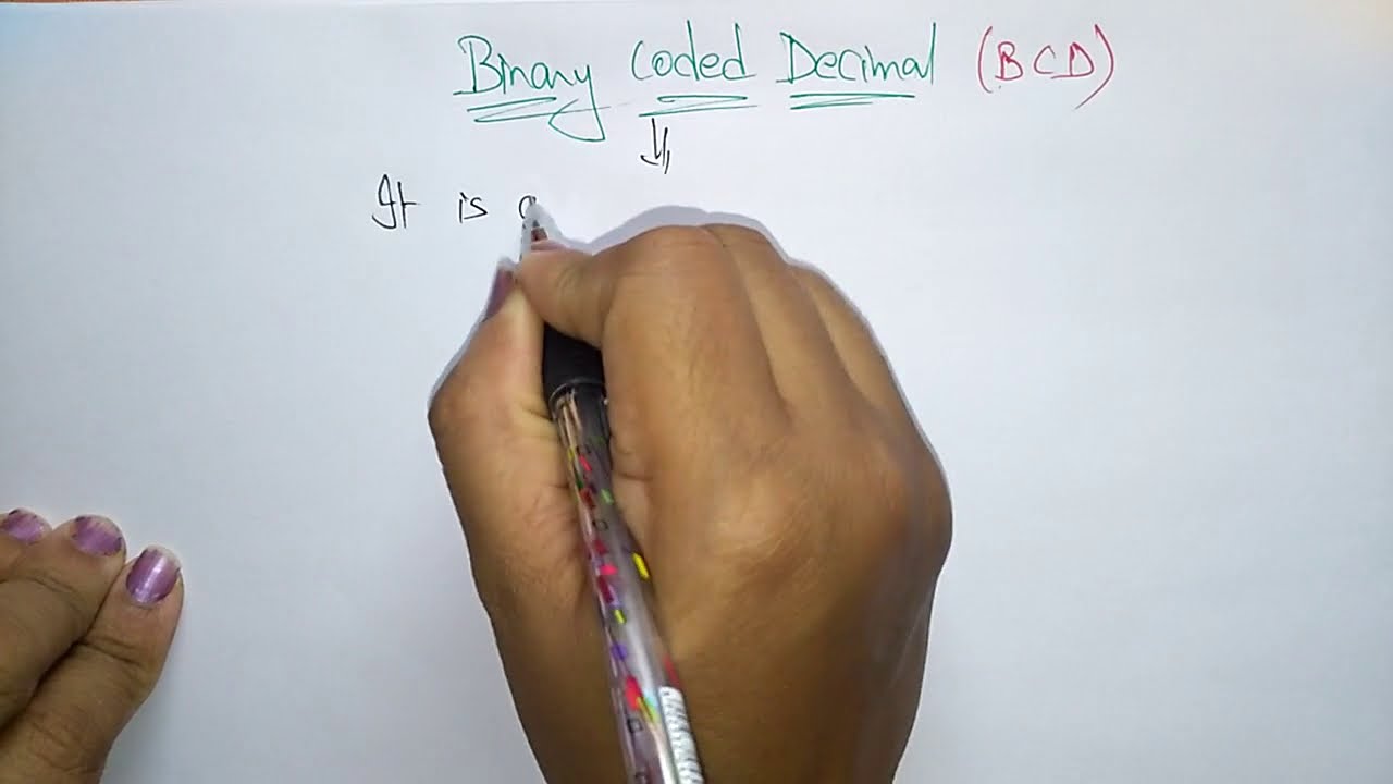 Binary coded Decimal | BCD | COA | Lec-01 | Bhanu Priya - YouTube