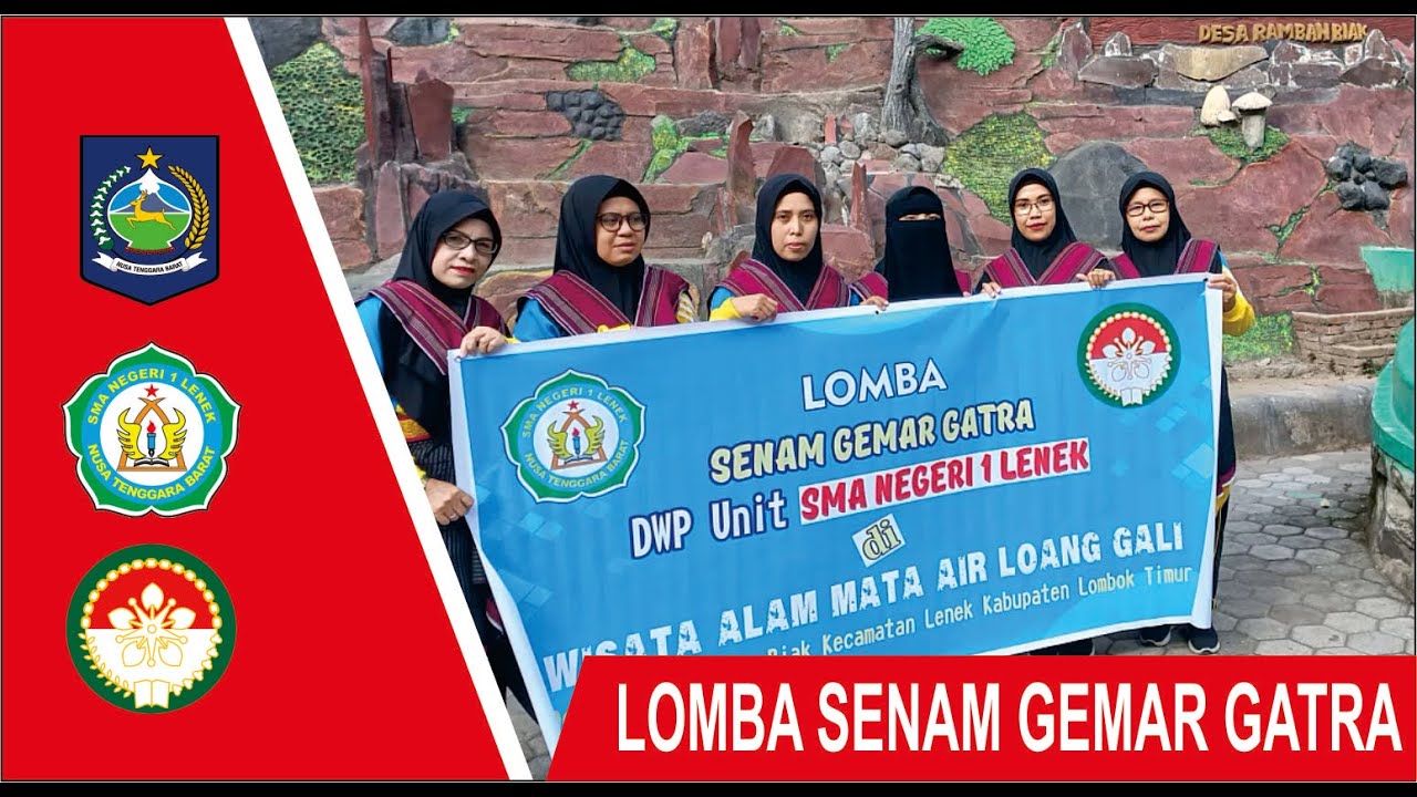 Lomba Senam Gemargatra DWP Unit SMA Negeri 1 Lenek (Grup 2) Kabupaten ...