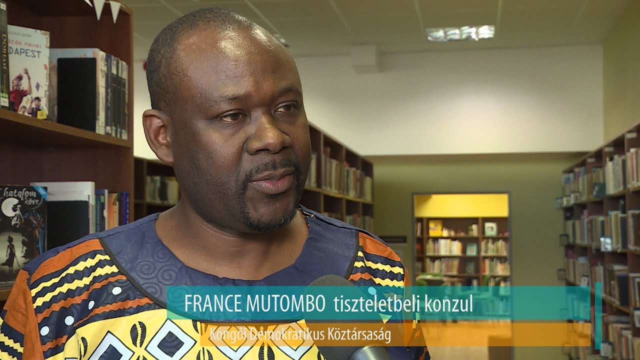 France Mutombo Tshimuanga kötetbemutatója Lentiben • 2024 - YouTube