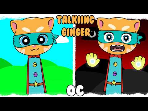 My Sprunki OC: Talking Ginger ( From Talking Tom Hero Dash )
