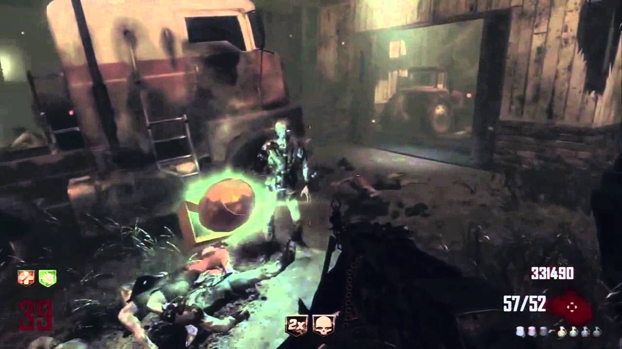 BO2 Zombies - Round 39 Solo On Farm - YouTube