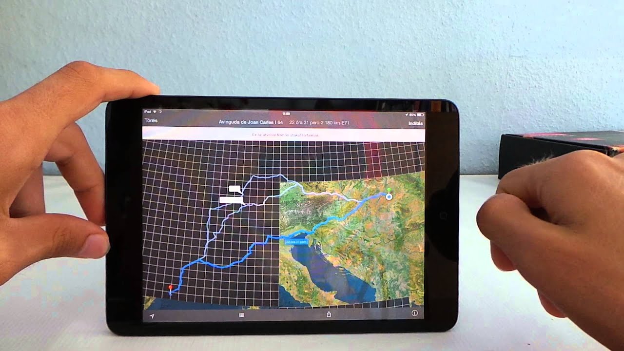 Apple iPad Mini iOS 7 beta bemutató videó | Tech2.hu - YouTube