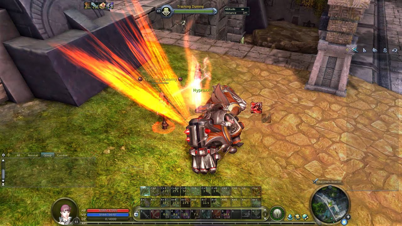 Aion Aethertech (Etertek) 65lvl Gameplay - YouTube