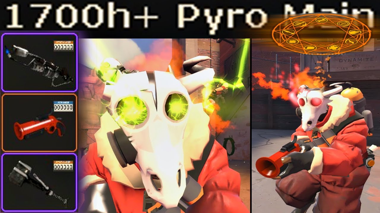 The Demonic Revolver🔸(1700h+ Pyro Main Experience TF2) - YouTube