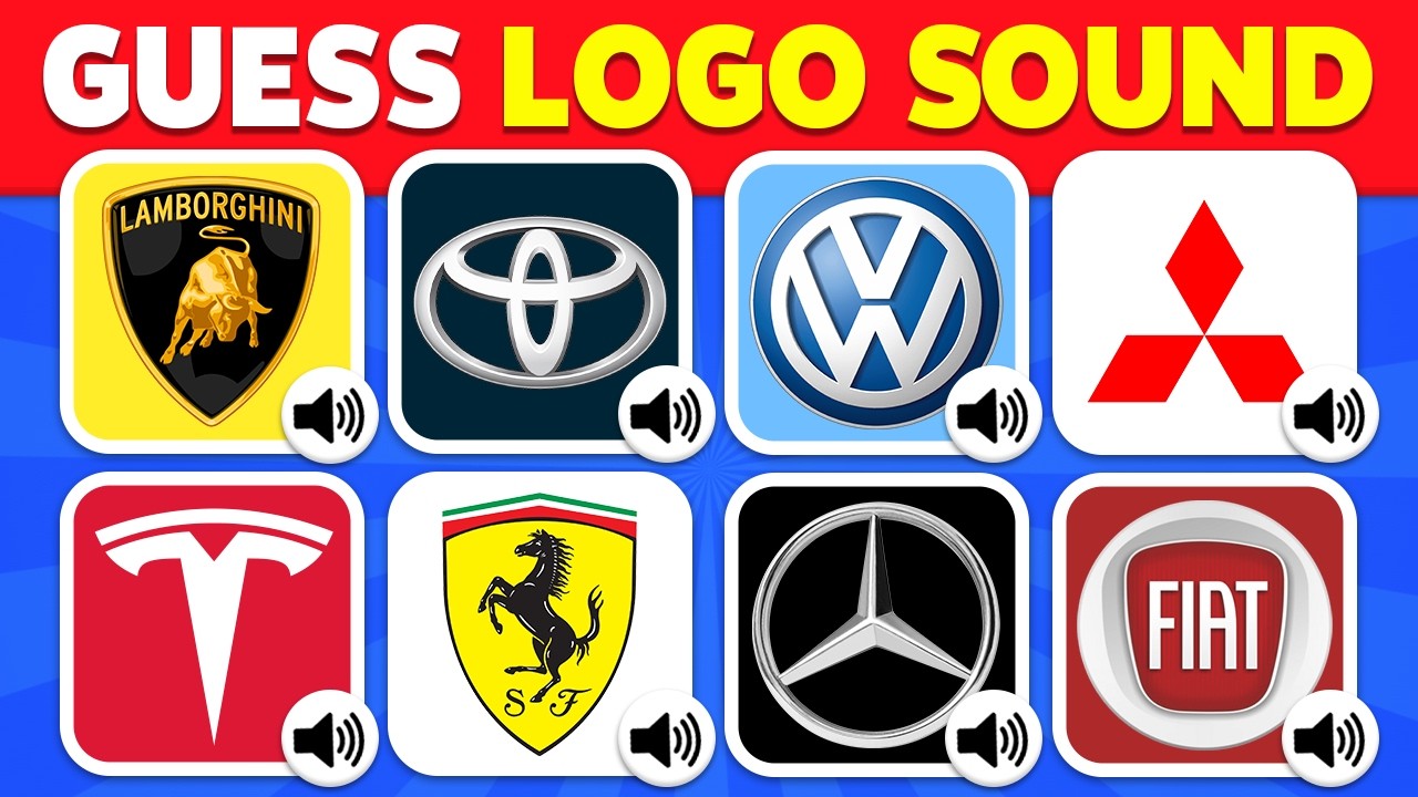Guess the Car Logo Sound | Tesla, Audi, Ford, BMW, Porsche, Lamborghini ...