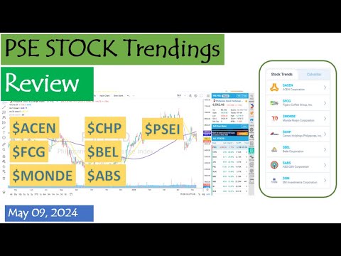PSE Stock Trendings Review: May 09, 2024 - YouTube