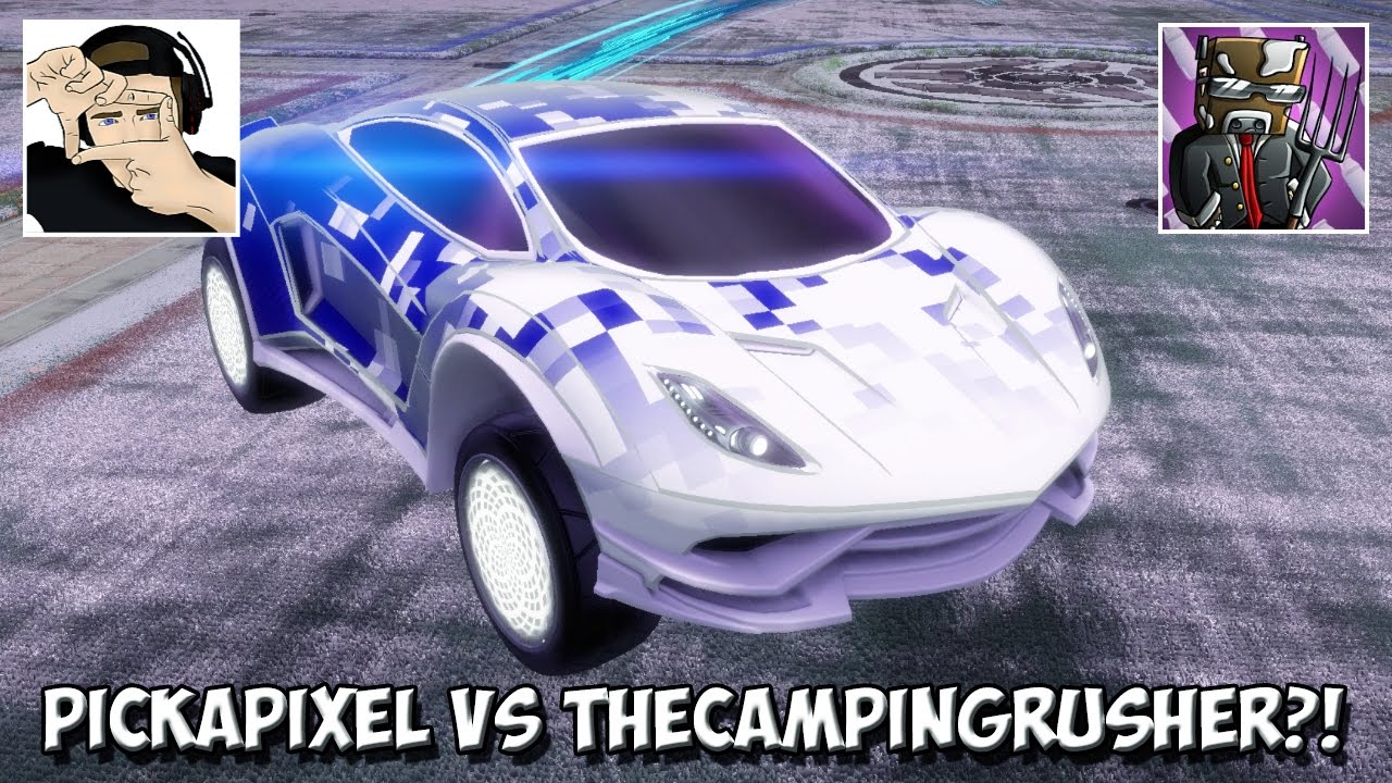 THECAMPINGRUSHER ACCEPTED MY ROCKET LEAGUE CHALLENGE!! - YouTube