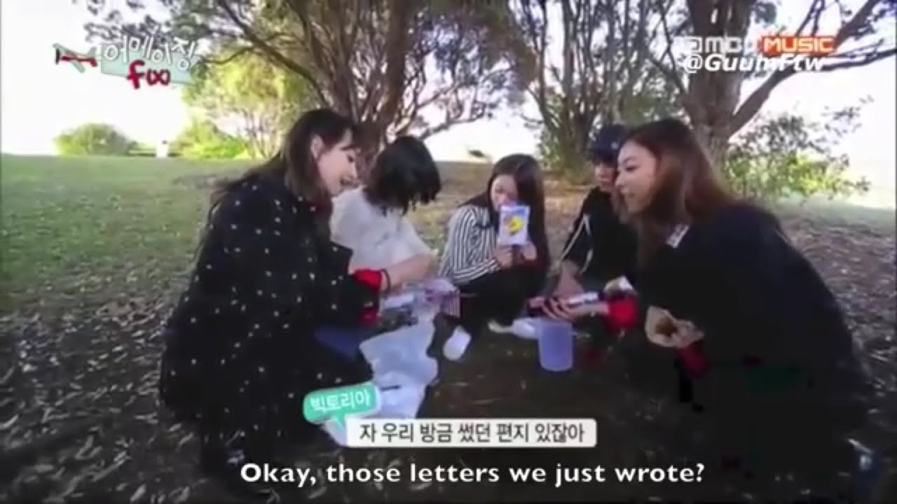 F(x) letters to each others [RIP Sulli] - YouTube