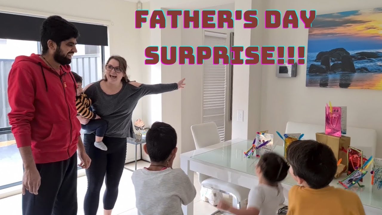BEST FATHER'S DAY SURPRISE ||| LOVELEEN VATS & COURTNEY VATS ||| - YouTube
