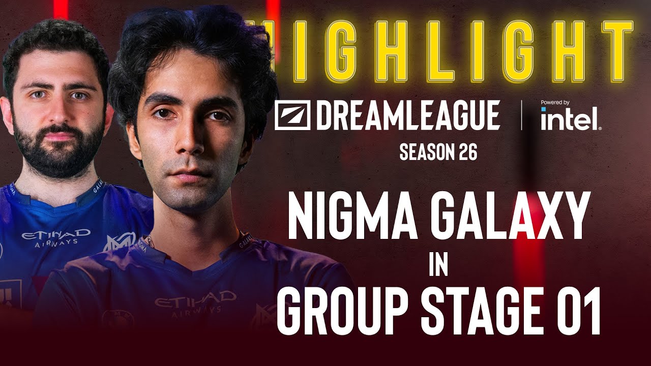 ไฮไลท์ | Nigma Galaxy in Group Stage 1 | Dreamleague ss26 - YouTube